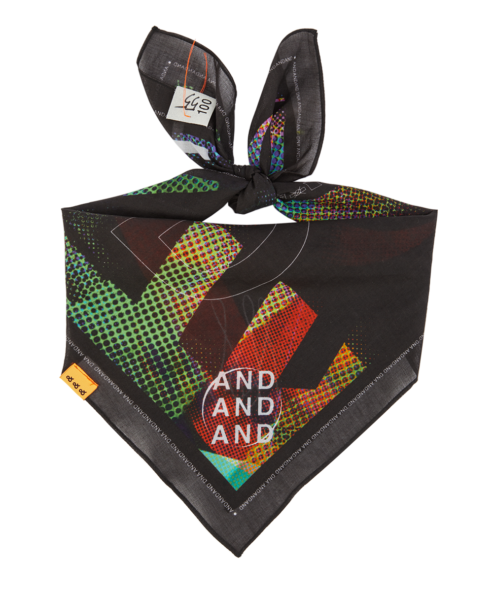 Graphic Bandana – Signature Colourway | Brand AndAndAnd (&&&)