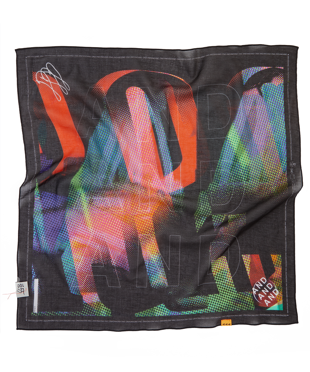 Graphic Bandana – Signature Colourway | Brand AndAndAnd (&&&)